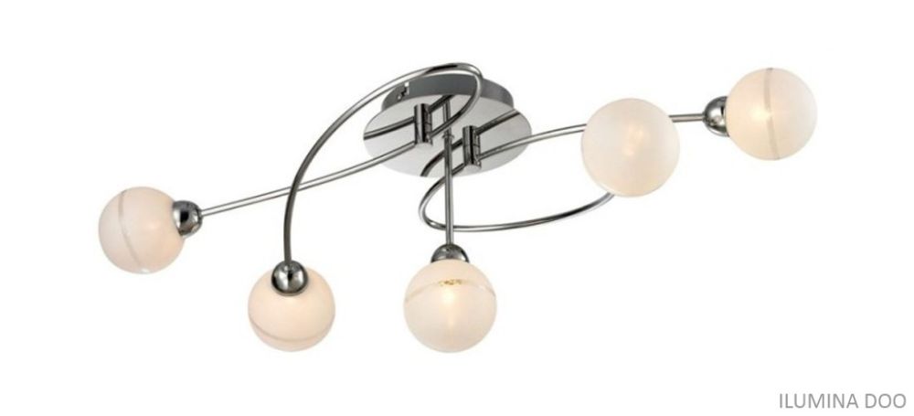 60750-5 PEARL PLAFONSKA LUSTER 5X33W G9 - Ilumina