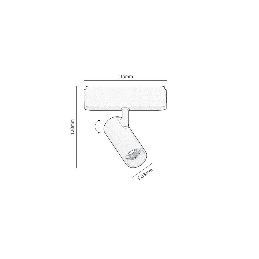 70103 REFLEKTOR SLIM MAGNETNIK - Ilumina